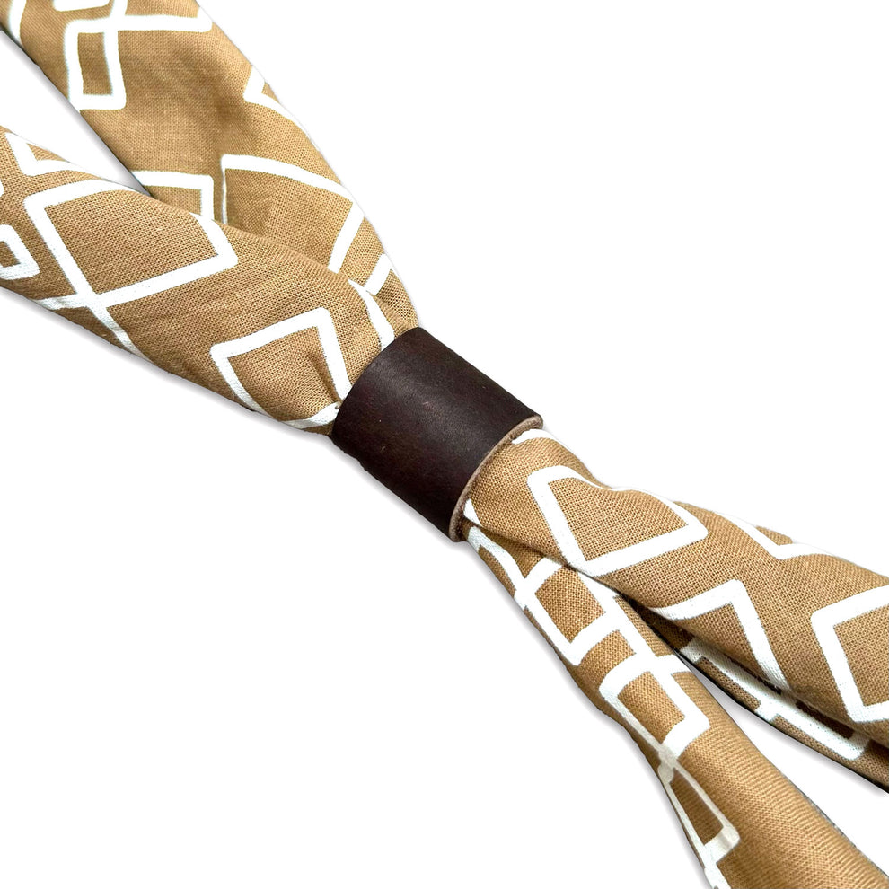 Bison Leather Scout Woggle - Made in the USA – Mister Bandana