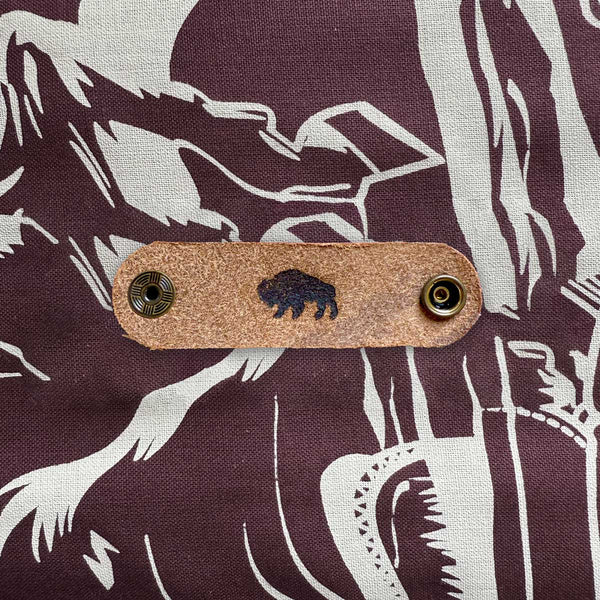 Bison Leather Scout Woggle - Made in the USA – Mister Bandana