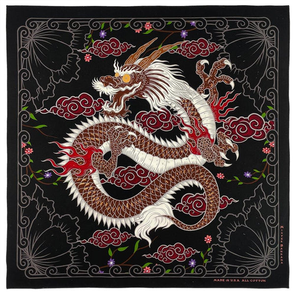 The "Dragon Ferox" Bandana, Made in the USA – Mister Bandana