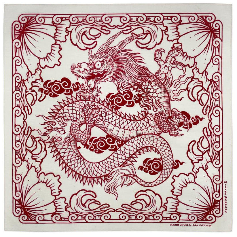 The "Dragon Ferox" Bandana, Made in the USA – Mister Bandana