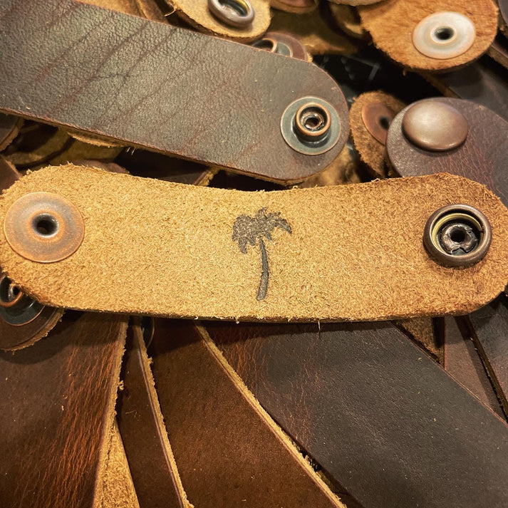 Bison Leather Scout Woggle - Made in the USA – Mister Bandana