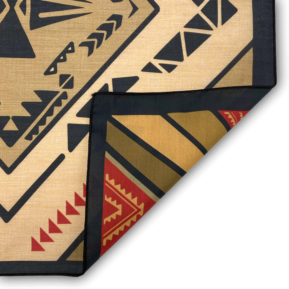 The "Savannah" Southwestern Silky Bandana. Made in the USA – Mister Bandana